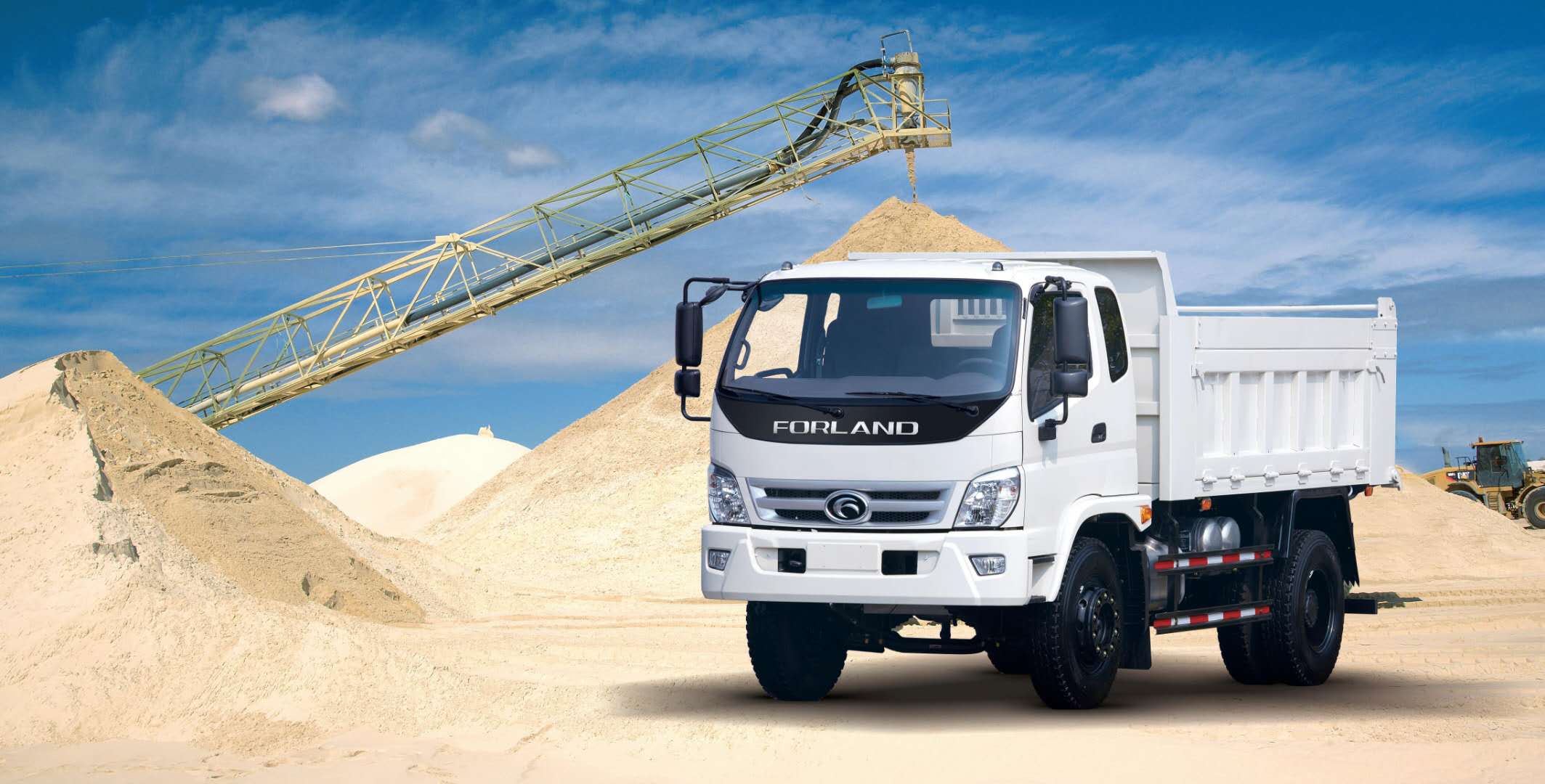 FORLAND 8tons dump truck with cummins engine